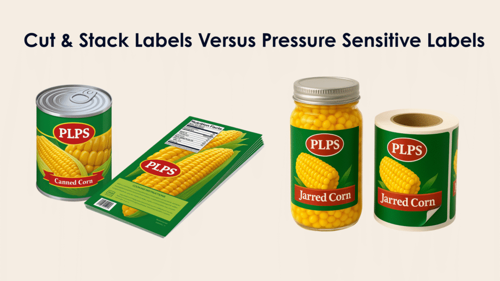 Cut And Stack VS Pressure Sensitive Labels | PLPS